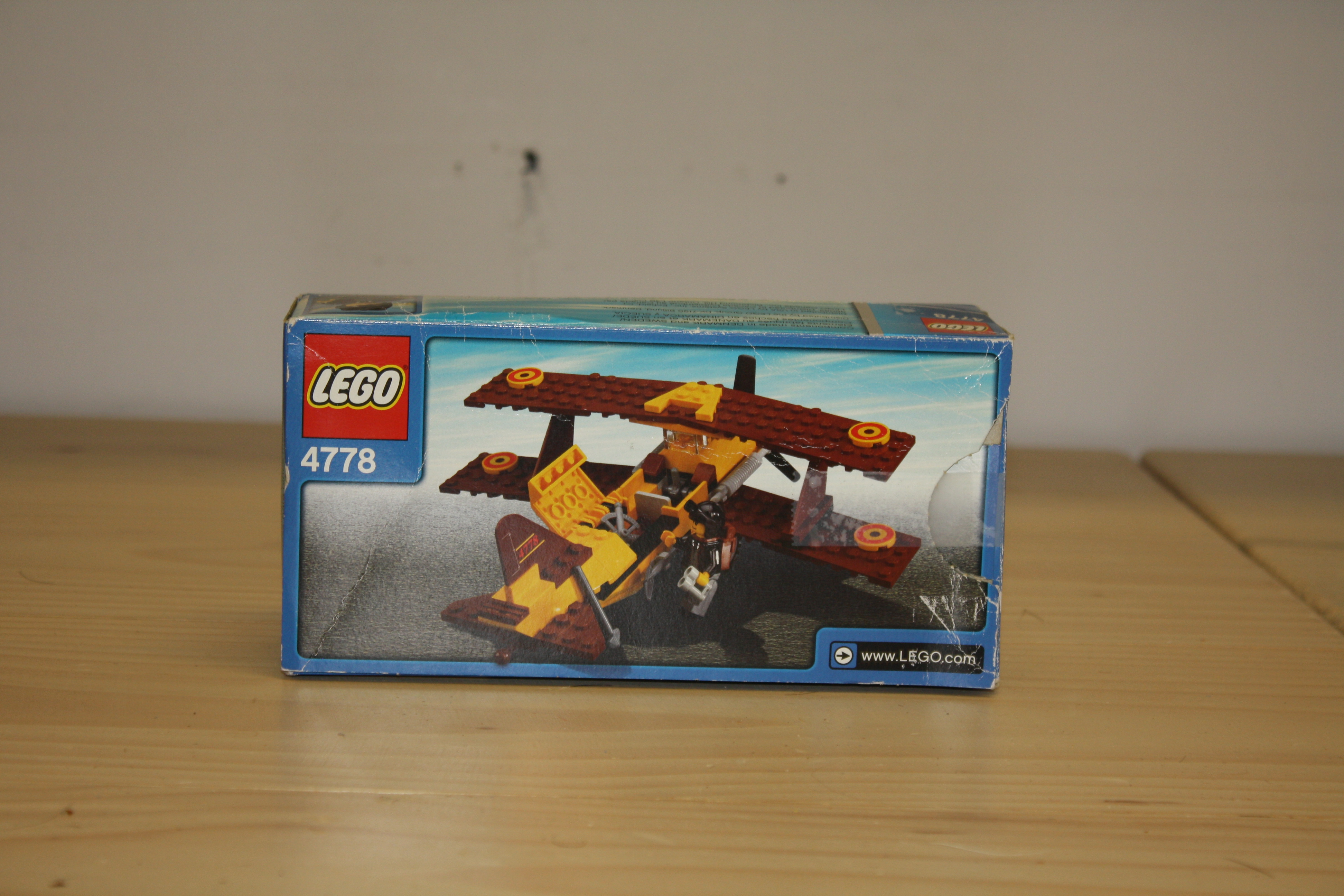 LEGO Set Desert Biplane 4778-1 - WLB Zeeland